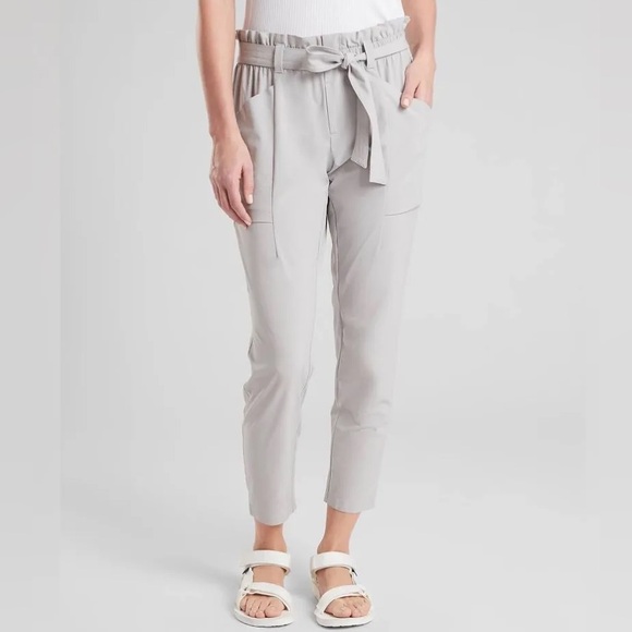 Athleta Paper Bag Pants